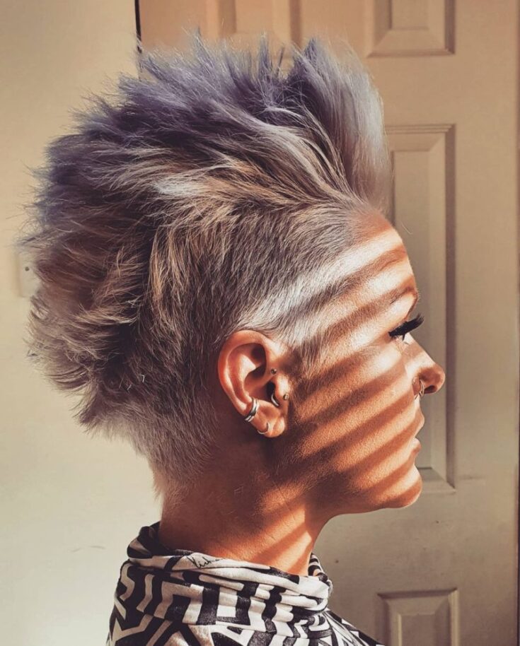 14 Edgy Female Mohawks to Rock in 2023